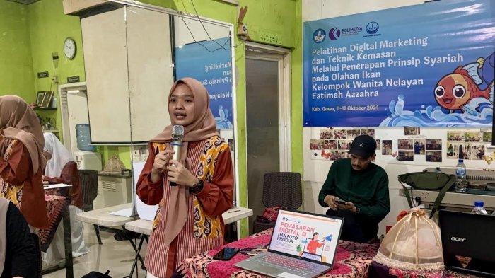 Polimedia Psdku Makassar Latih Komunitas Wanita Nelayan Pemasaran Digital Tribun