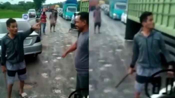 Diminta Menepi, Pengemudi Sedan Iwan di Jeneponto Malah Ajak Sopir Truk ...