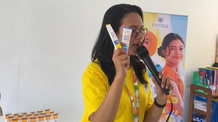 Foto Emina Beauty Besti Day Hadir di SMPN 34 Makassar - Tribun-timur.com