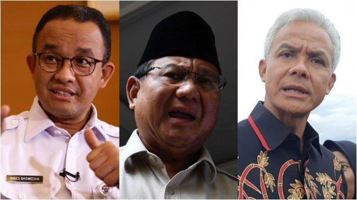 Hasil Survei Capres Eksekutif Indikator Ganjar Prabowo Dan Anies