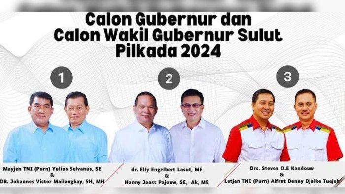 Calon Gubernur Terkuat di Pilgub Sulawesi Utara, Yulius Selvanus Tertinggal Jauh - Halaman 3 ...