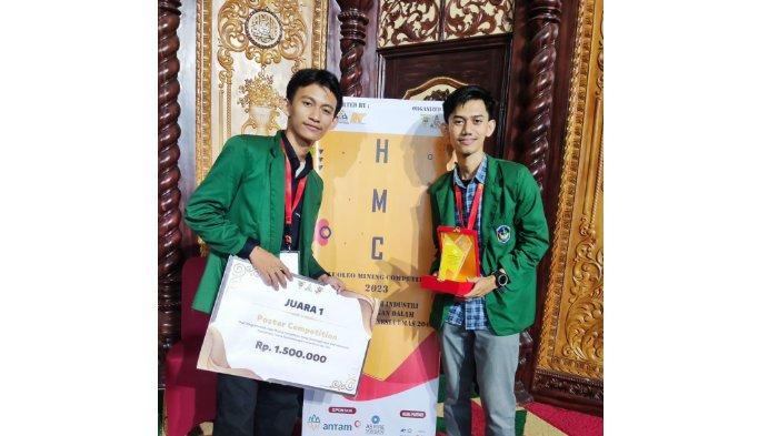 Mahasiswa FTI UMI Juara I Kompetisi Poster di Universitas Haluoleo Kendari - Tribun-timur.com