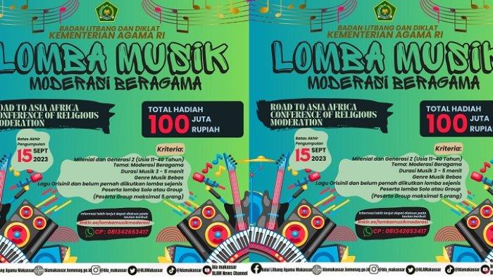 Yuk Ikut Lomba Musik Moderasi Beragama Litbang Kemenag, Cara Kreatif ...