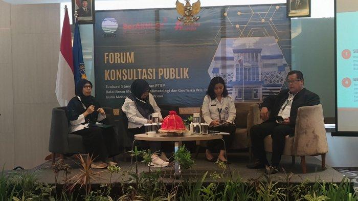 BMKG Wilayah IV Gelar Forum Konsultasi Publik untuk Tingkatkan Layanan - Tribun-timur.com