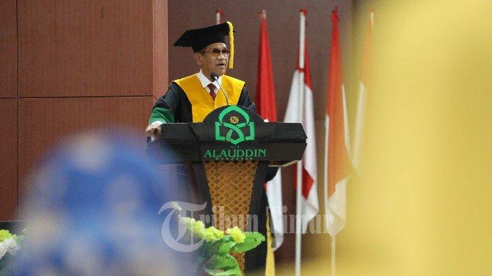 Tiga Guru Besar UIN Alauddin Makassar Resmi Dikukuhkan - Tribun-timur.com