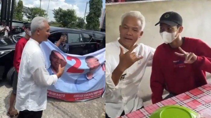Reaksi Mengejutkan Ganjar Diadang Pendukung Prabowo-Gibran, Malah Ajak Makan Bareng - Tribun ...