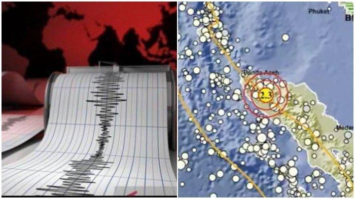 Info Gempa Senin 24 Juli 2023: Gempa Bumi Baru Saja Terjadi di Aceh, Magnitudo 2.3 SR - Tribun ...