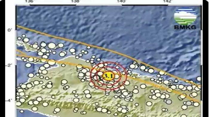 Gempa Bumi Hari Ini Rabu 11 Oktober 2023 Guncang Papua, Info BMKG Jaraknya 28 Km Tenggara Sarmi ...