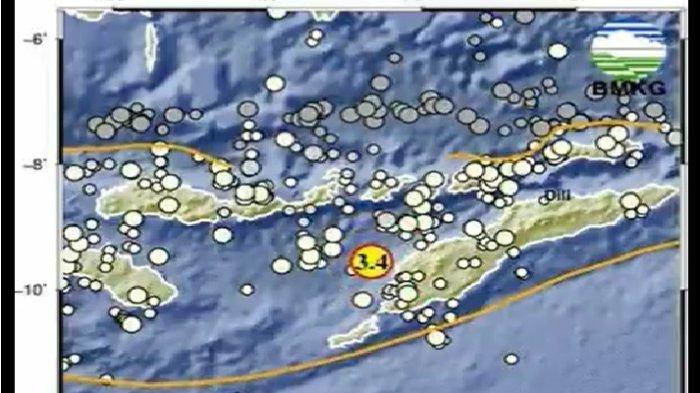Usai Papua Barat, Gempa Bumi Magnitudo 3,4 Kini Guncang Kupang NTT, Info BMKG soal Pusat Gempa ...