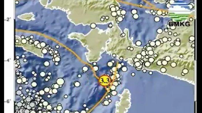 Gempa Bumi Selasa 1 Agustus 2023 Dini Hari, Gempa Magnitudo 3,3 Baru Saja Guncang Wilayah Ini ...