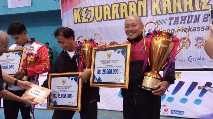 Inkanas A Juara Umum di Gubernur Cup I Karate Sulsel, Bawa Pulang Rp25 ...
