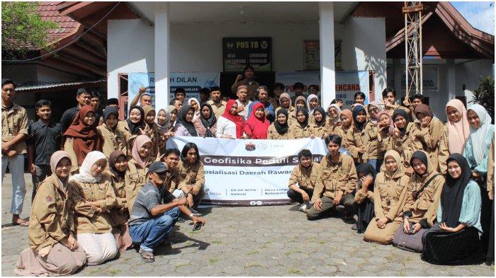 HMGF FMIPA Unhas Sosialisasi, Pemasangan Peta hingga Rambu Rawan ...