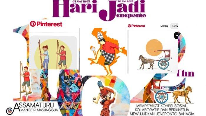 Logo Pemenang Hari Jadi Jeneponto Diduga Plagiat, Sudah Dilaunching ...