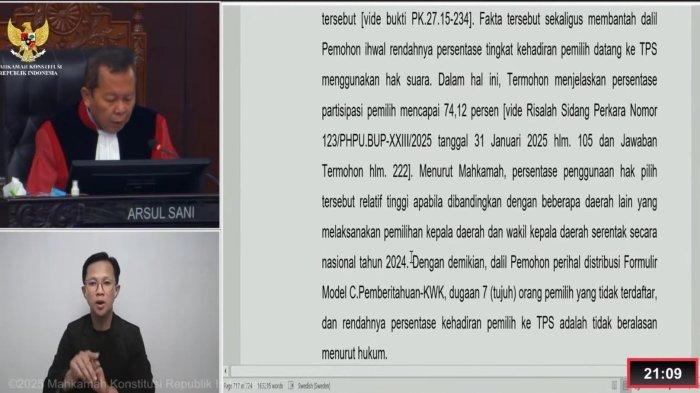Alasan MK Tolak Gugatan Ahmad Jaya Baramuli, Andi Irwan Hamid 'Oppo' Pimpin Pinrang - Tribun ...