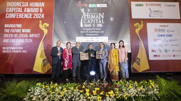 Catatkan Prestasi, bank bjb Raih 3 Penghargaan Indonesia Human Capital Award X 2024 - Tribun ...