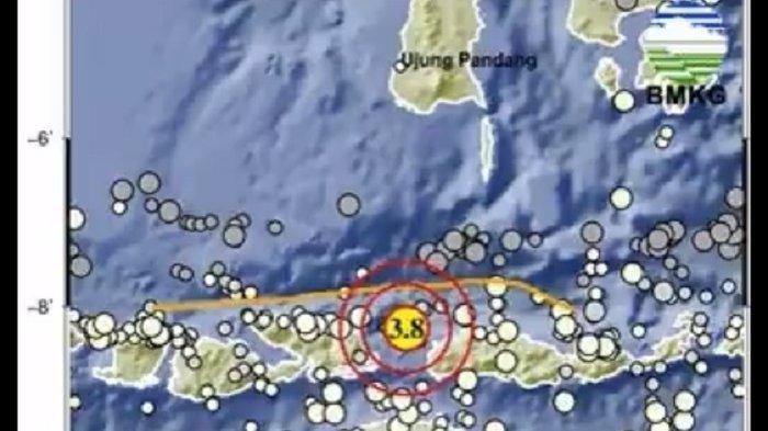 Gempa Bumi Senin Malam 21 Agustus 2023, Gempa Magnitudo 3.8 di Kedalaman 159 Km, Cek Lokasinya ...