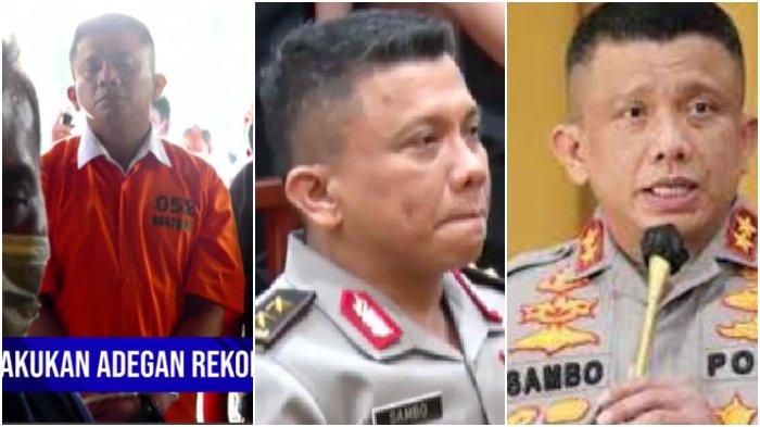 Bandingkan Foto Irjen Ferdy Sambo Saat Berbaju Tahanan dan Diborgol ...