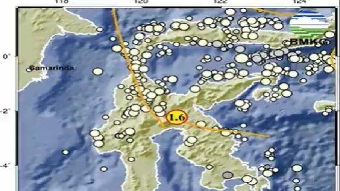 Terkini Gempa Bumi Guncang Luwu Timur Sulsel, BMKG: Magnitudo 1.6 di Kedalaman 10 Km - Tribun ...