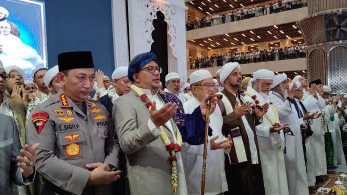 Hadir Bersama Kapolri, Ini Pesan Jusuf Kalla saat Hadiri Haul Abuya Al Habib Hasan bin Ahmad ...