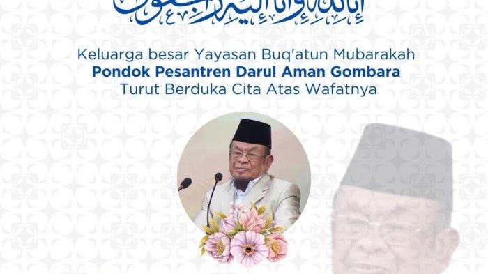 BREAKING NEWS: KH Arif Marzuki Pendiri Ponpes Darul Istiqamah Maros ...