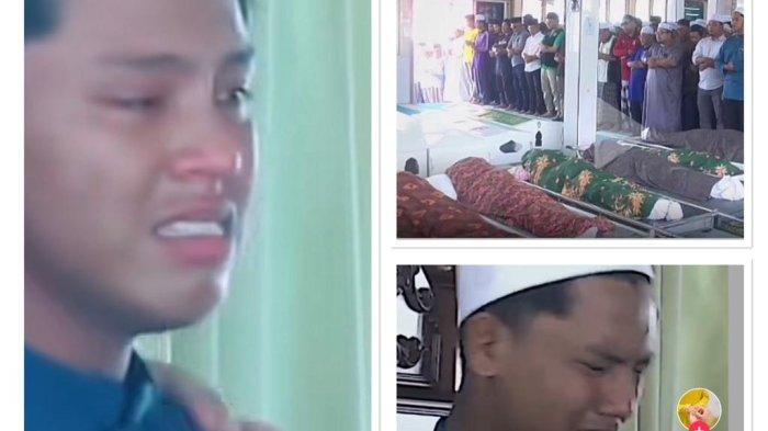 INNALILLAH! Ayah Ibu dan 4 Adiknya Meninggal, Abdurrahman Berlinang Air Mata Jadi Imam Salat ...