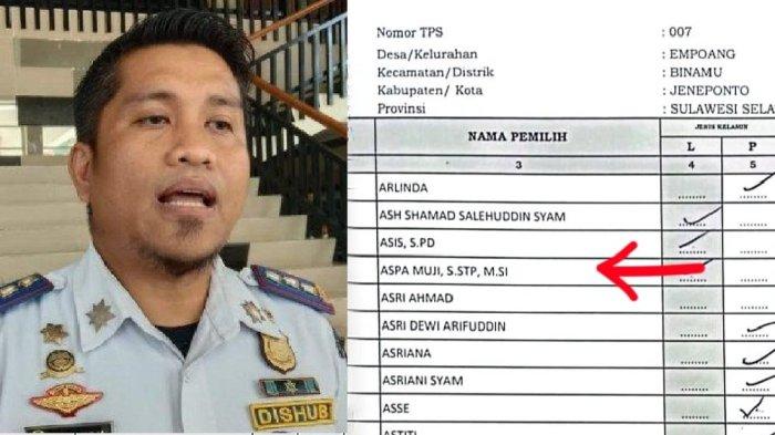 Tim Sarif-Qalby Temukan Nama Kadishub Jeneponto 2 Kali Nyoblos, Aspa Muji: Bukan NIK-ku - Tribun ...