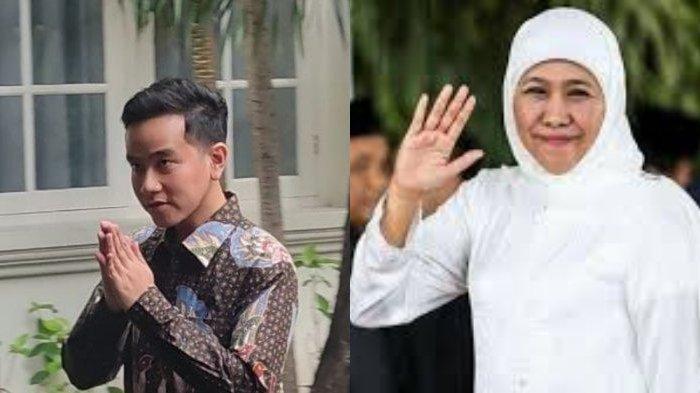 Dua Anak Presiden Jokowi Fix Dukung Khofifah - Emil di Pilgub Jatim, Gibran: Saya Siap Balas ...