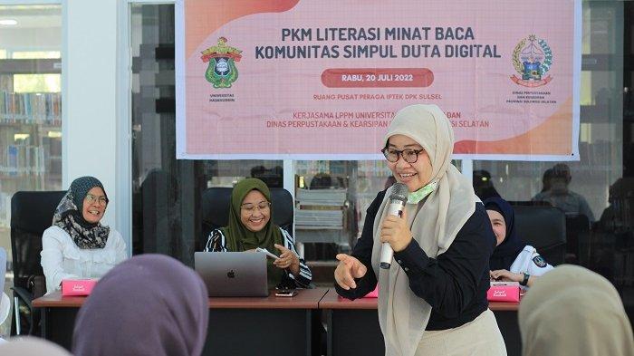 LPPM Unhas-Dinas Perpustakaan Sulsel Gelar Workshop Literasi Digital - Tribun-timur.com