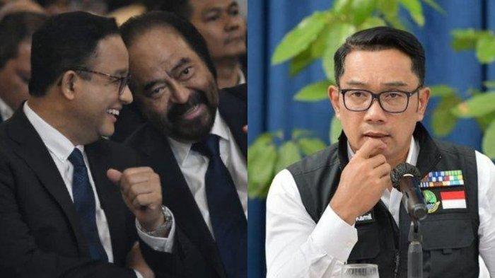 Anies Baswedan Terlalu Kuat, Surya Paloh Rayu Ridwan Kamil Maju Pilgub Jakarta: Biar Seimbang ...