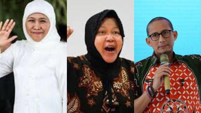 Duel Menteri Jokowi Nasdem Lirik Sandiaga Uno Lawan Risma Dan Khofifah