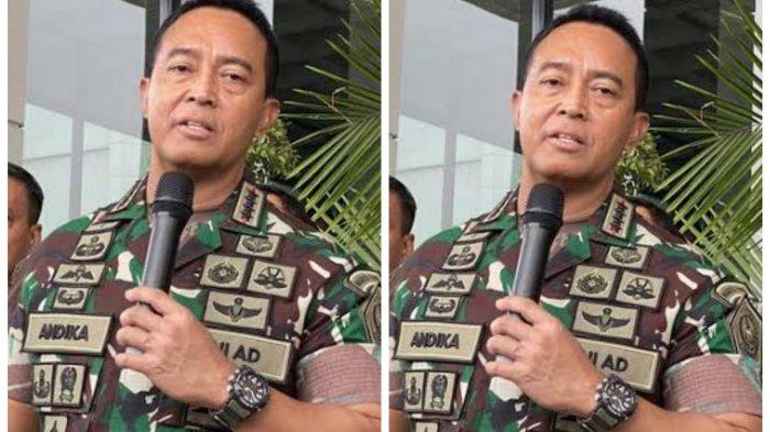 TEGAS! Panglima TNI Andika Perkasa Usut Oknum Prajurit Tendang Suporter dalam Tragedi Kanjuruhan ...