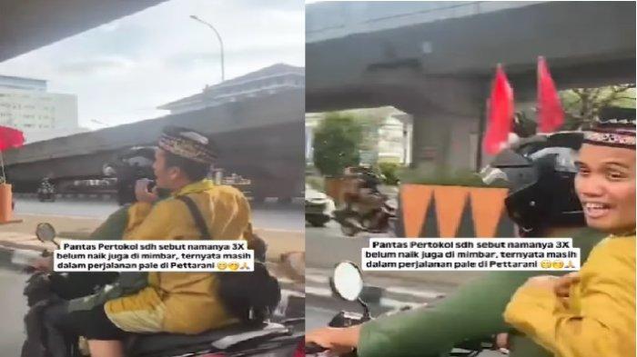 Ustaz Maulana Viral Naik Motor Tanpa Helm di Makassar, Dirlantas: Tokoh ...