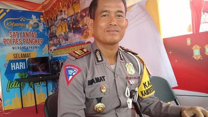 Profil Kompol Mamat Rahmat Kasat Lantas Polrestabes Makassar, Punya ...