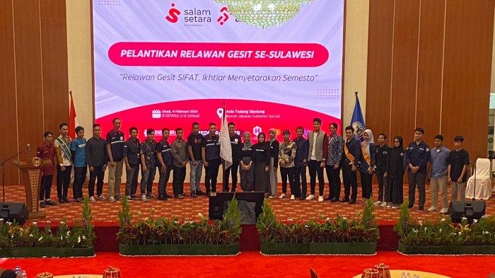 200 Anggota Relawan Gesit Se-Sulawesi Dilantik, Relawan: Golden Moment ...