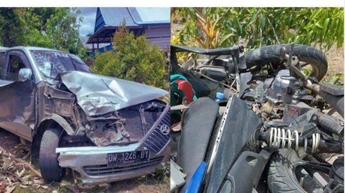 Kronologi Tabrakan Kijang Super vs Jupiter di Tanasitolo Wajo, 1 Meninggal 3 Luka-luka - Tribun ...