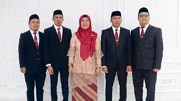 5 Komisioner KPU Makassar Dilantik di Aula Gedung KPU RI - Tribun-timur.com