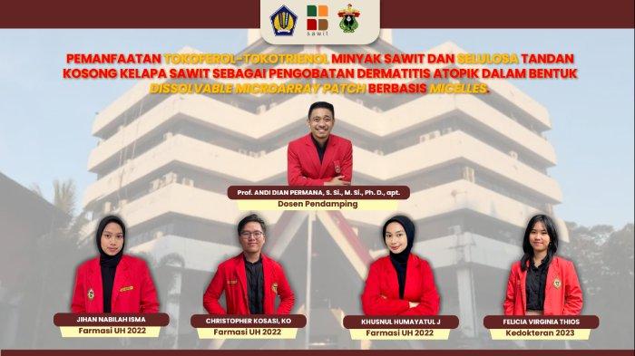 Mahasiswa Unhas Lolos untuk Dapatkan Dana Lomba Riset Sawit - Tribun-timur.com