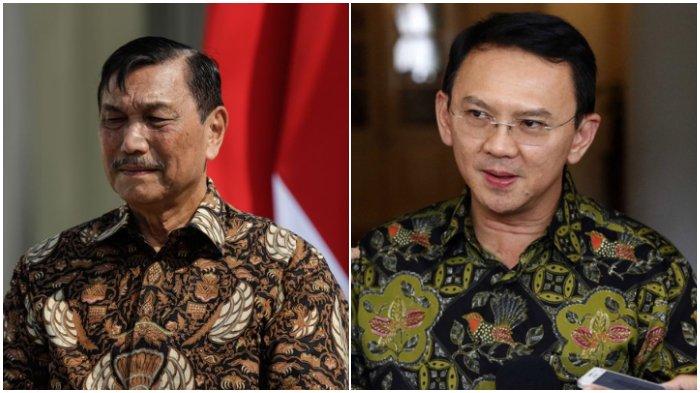Luhut Pandjaitan Usulkan Ahok Dampingi Anies Baswedan di Pilpres 2024, Surya Paloh: Jangan Itu ...