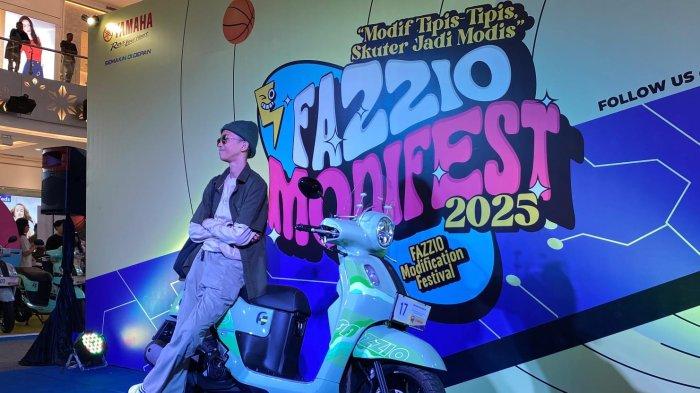 Puluhan Peserta Adu Modifikasi Yamaha Fazzio di Fazzio Modifest 2025 ...