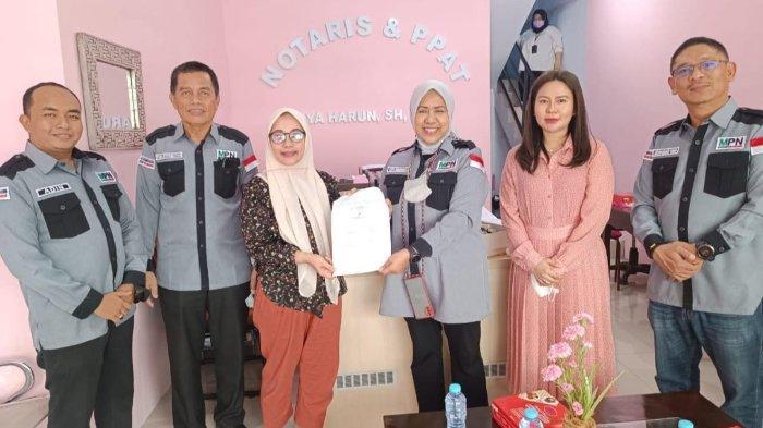 MPDN Makassar Lakukan Pemeriksaan Rutin Protokol Notaris - Tribun-timur.com