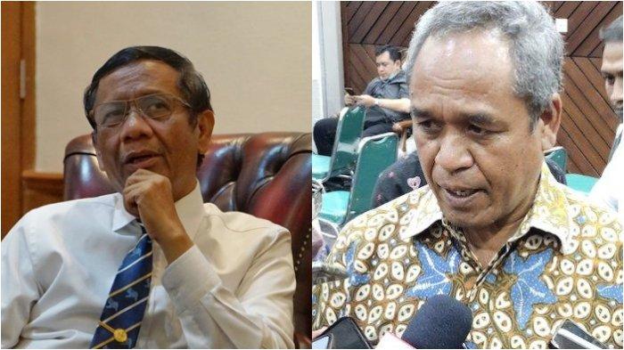 Hubungan Benny dan Mahfud MD Memanas Gegara Uang Rp349 T di Kemenkeu, Menko Polhukam Terancam ...