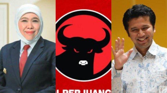 Manuver PDIP Bujuk Khofifah Tinggalkan Emil Dardak di Pilgub Jatim, Siapkan 5 Cawagub Potensial ...