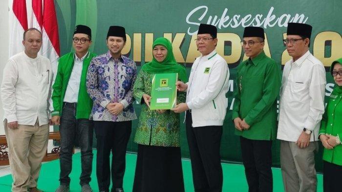 PPP Fix Usung Khofifah - Emil di Pilgub Jatim, Empat Parpol Masih Bimbang Lawan Eks Gubernur ...