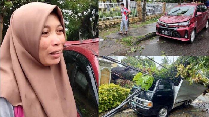Cerita Mariati dan Anaknya Selamat dari Pohon Tumbang di Jl Chairil ...