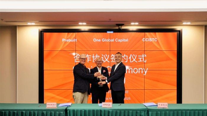 Kembangkan Konstruksi Modular, One Global Capital dan Prebuilt Teken ...