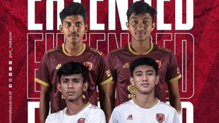 PSM Makassar Dihuni Pemain Muda, 5 Wonderkid Sudah Teken Kontrak Jangka ...