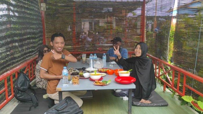 Teras Waduk Nipa-Nipa, Tempat Healing dan Makan Keluarga Nuansa Alam di Maros - Tribun-timur.com