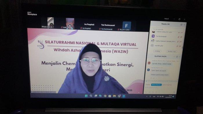 Nahla Shabry Tegaskan Peran Strategis Alumni Al-Azhar dalam Moderasi Islam di Silatnas Virtual ...