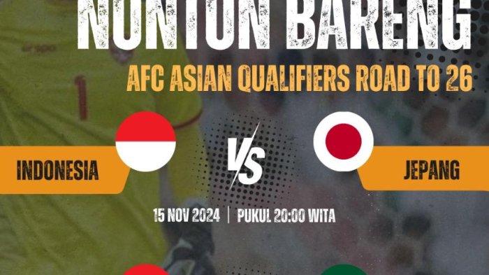Nobar AFC Indonesia Vs Jepang di Swiss-belinn Panakkukang, Rp58 Ribu ...