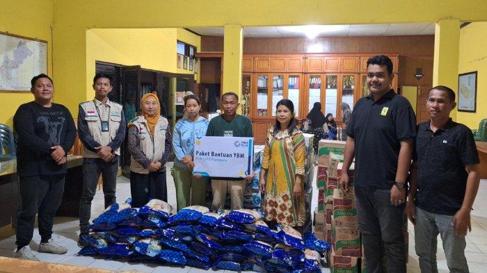 Pasca Angin Belitung, YBM PLN Sulselrabar Salurkan 100 Paket Sembako untuk Korban Bencana di ...